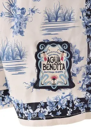Agua Bendita Joe Ivy Stretch Swim Trunks