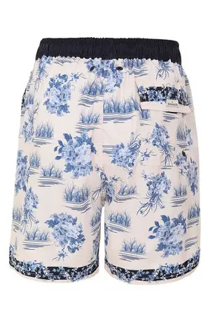 Agua Bendita Joe Ivy Stretch Swim Trunks