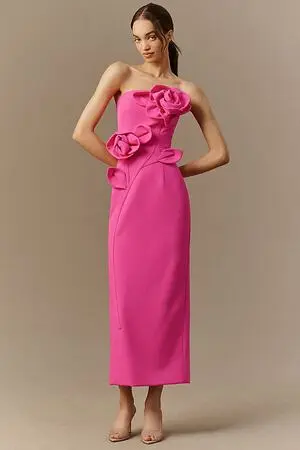 3D Floral Cocktail Dresses