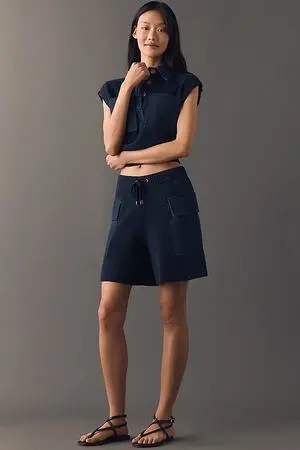 ALIGNE Denim Knit Shorts