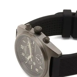TIMEX Expedition Capstone Chrono Watch With Stainless Steel Case And Silicone Strap