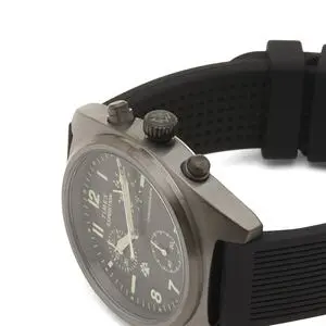 TIMEX Expedition Capstone Chronograph Watch With Stainless Steel Case And Silicone Strap