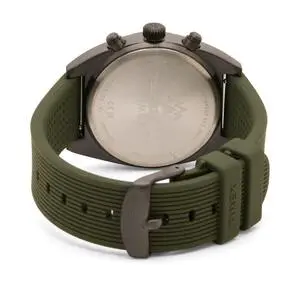 TIMEX Expedition Capstone Chronograph Watch With Stainless Steel Case And Silicone Strap