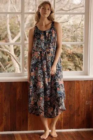 PAPINELLE Layla Cotton Midi Dress