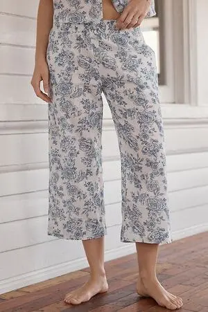 PAPINELLE Nostalgia Crop Pajama Set