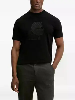 Karl Lagerfeld Graphic-print T-shirt - Black