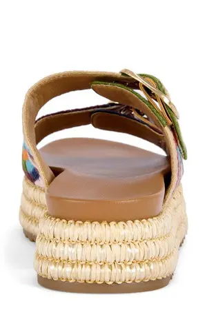 AZALEA WANG Nikkei Platform Slide Sandal