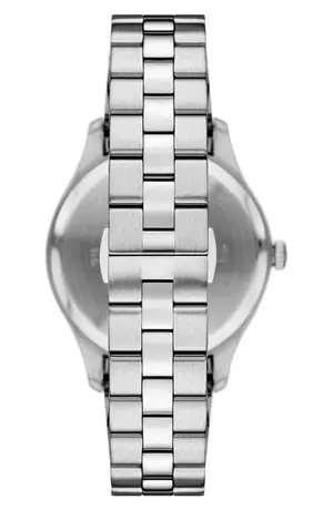 Emporio Armani Three-hand Stainless Steel Bracelet Watch