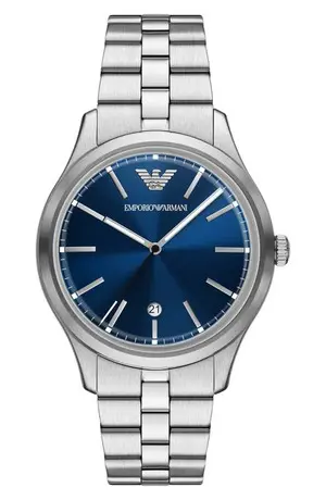 Emporio Armani Textured Watches For Men