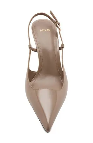 Mango Pointed Toe Slingback Pump