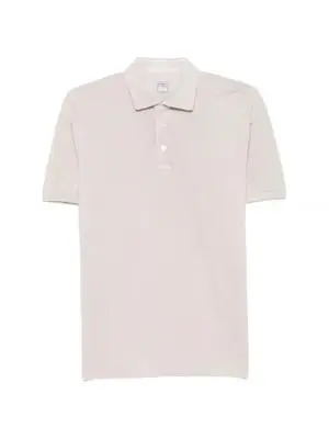 Fedeli Short-sleeve Polo Shirt - Neutrals