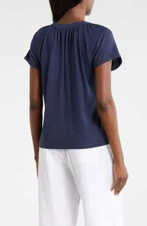 Tommy Bahama Pompom Trim T-shirt