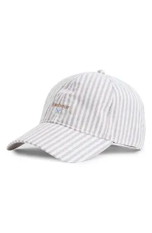 Barbour Cresswell Baseball Cap - Stone