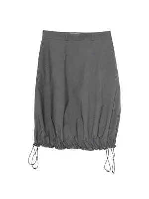 Coperni Balloon-shape Midi Skirt - Grey