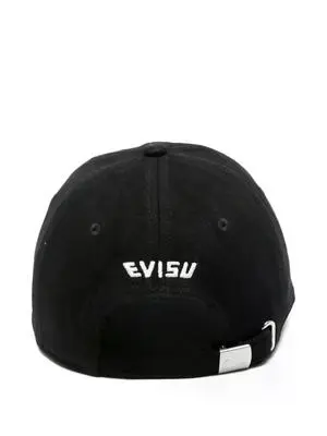 EVISU Logo-embroidered Baseball Cap