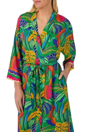 ROOM SERVICE Print Longline Robe