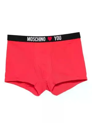 Moschino Logo-waistband Boxers