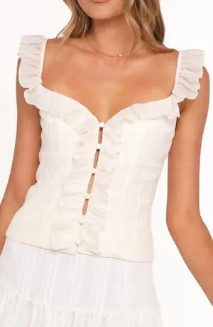 PETAL & PUP Eulalie Corset Top