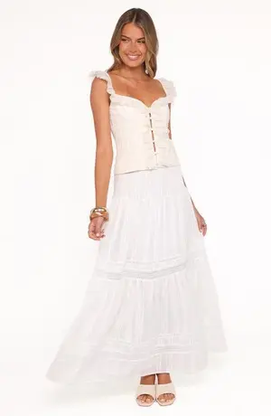 PETAL & PUP Eulalie Corset Top