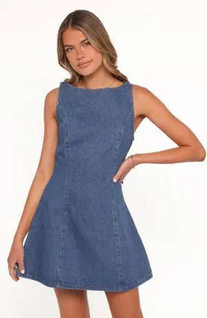 PETAL & PUP Katina Fit & Flare Minidress