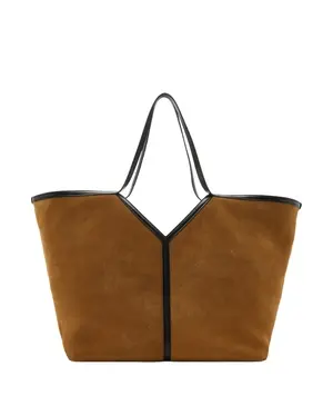 Saint Laurent Y Suede Tote Bag