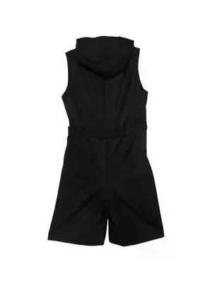 Noir Kei Ninomiya Belted Hooded Playsuit