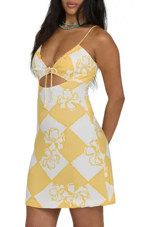 BILLABONG Love Life Cutout Minidress