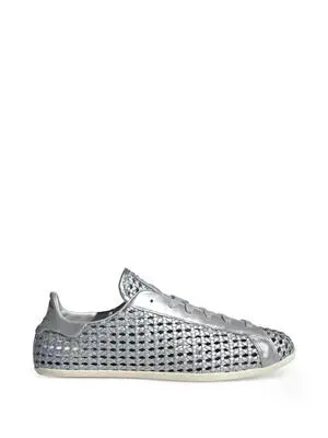 Adidas Stan Smith Lo Pro Woven Sneakers - Silver