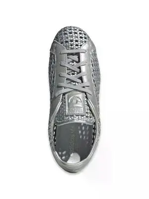 Adidas Stan Smith Lo Pro Woven Sneakers - Silver