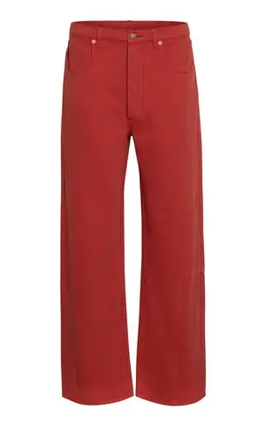 Roucha Darius Mid-rise Straight-leg Jeans