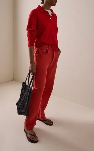 Roucha Darius Mid-rise Straight-leg Jeans