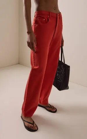 Roucha Darius Mid-rise Straight-leg Jeans