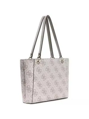 Guess Noelle Logo-pattern Charm-detail Tote Bag