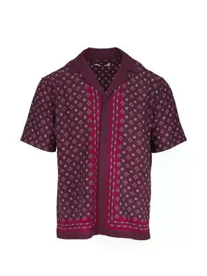 Orlebar Brown Floral-print Panelled Shirt