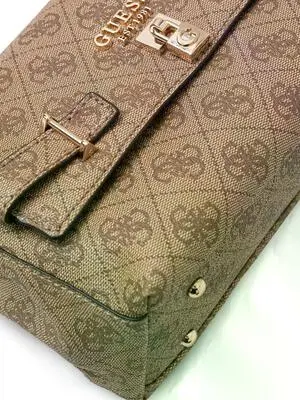 Guess Monogram Shoulder Bag