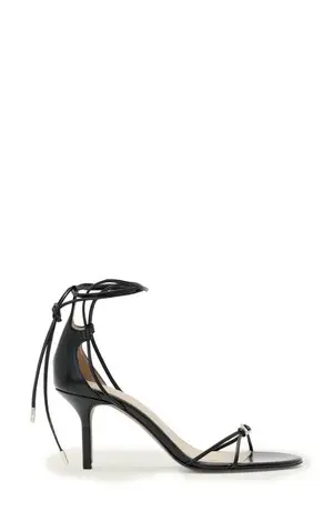 ALLSAINTS Ali Ankle Wrap Sandal - Black