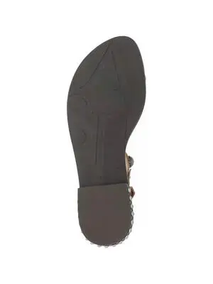 Ash Flat Suede Sandals