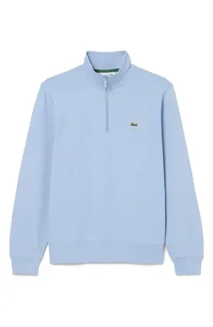 Lacoste Cotton Fleece Half Zip Pullover - Aphylla