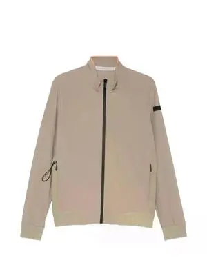 RRD Ribbed-panel Zip-up Jacket - Neutrals