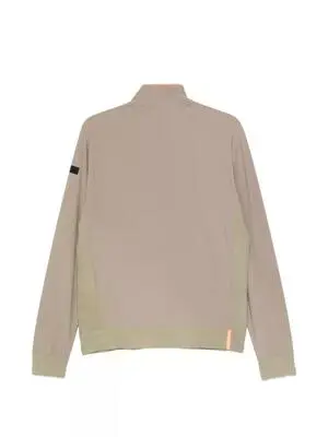 RRD Ribbed-panel Zip-up Jacket - Neutrals