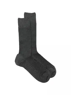 Zegna Fine-knit Socks - Grey