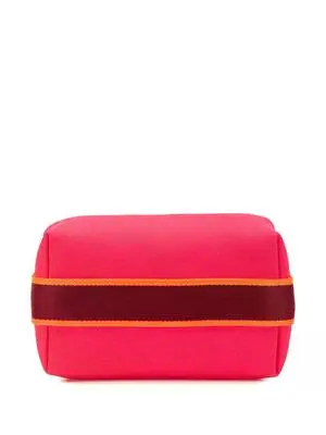 Hermès 2020-2024 Small Toile Bride A Brac Vanity Bag - Pink