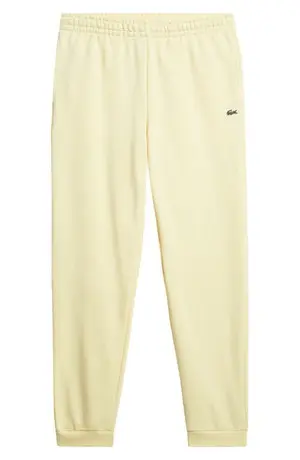 Lacoste Light Fleece Joggers Yellow