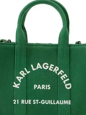 Karl Lagerfeld Rue St-guillaume Mini Tote Bag - Green