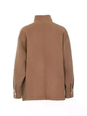 Max Mara Mstpino High-neck Jacket - Neutrals