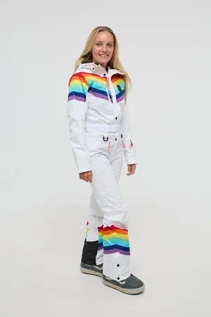 OOSC Rainbow Road Ski Suit - Multi-colour