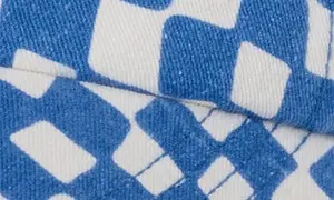 BILLABONG Embroidered Checkerboard Twill Baseball Cap