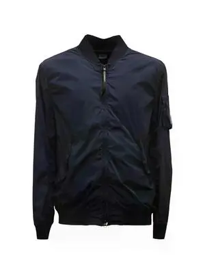 C.P. COMPANY Nycrar Lens Bomber Jacket - Blue