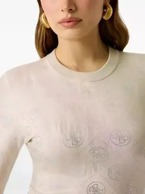 Guess Logo-pattern Sweater