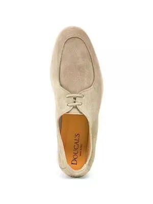 DOUCAL'S Suede Lace-up Derby Shoes - Neutrals